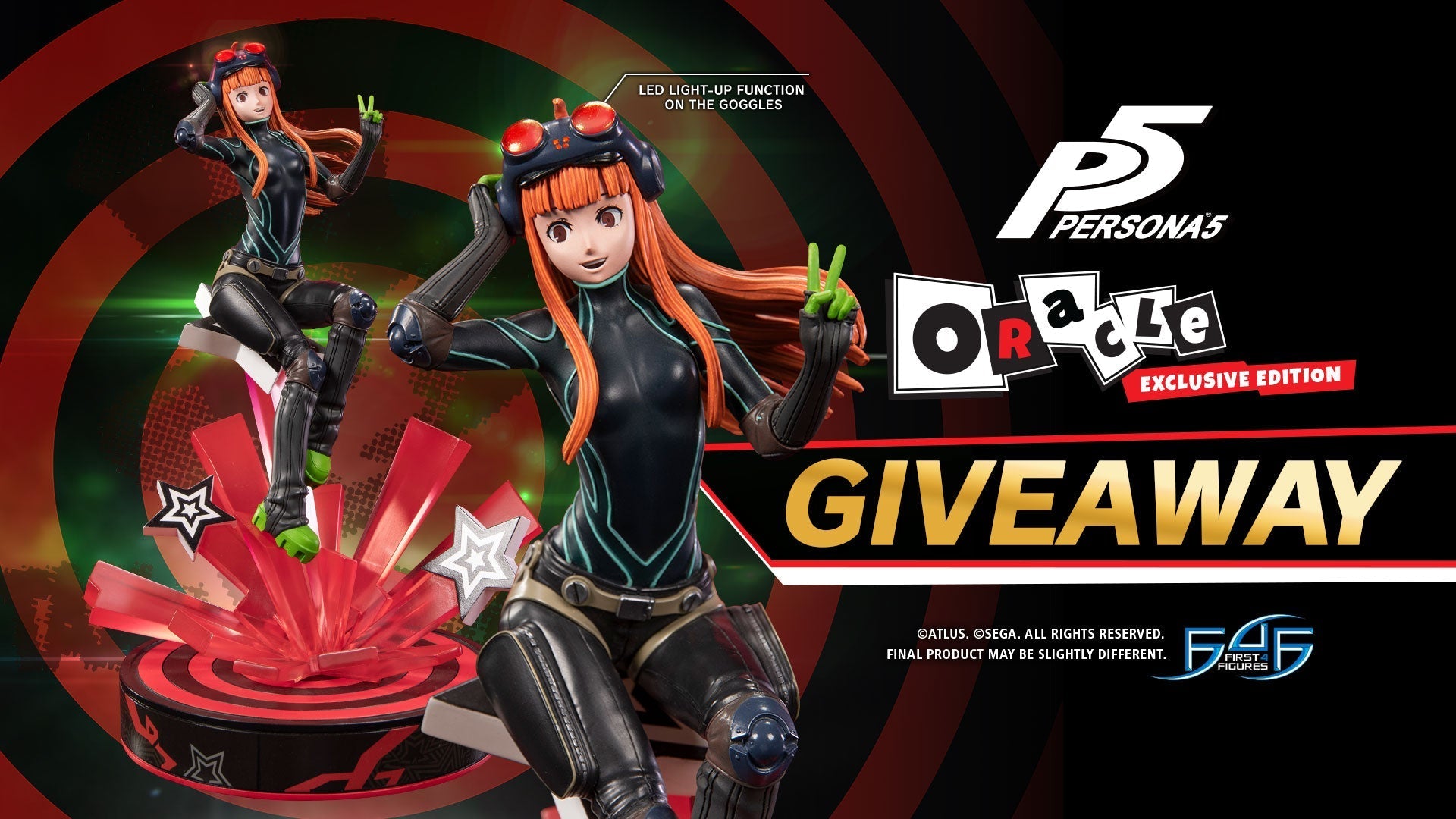 Persona 5 - Oracle Statue Giveaway – First 4 Figures