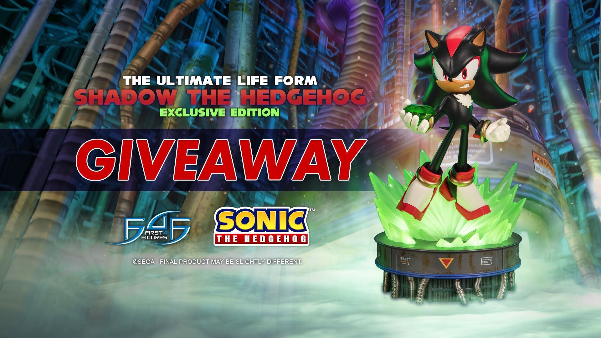 Sonic The Hedgehog - The Ultimate Life Form: Shadow the Hedgehog Statue ...