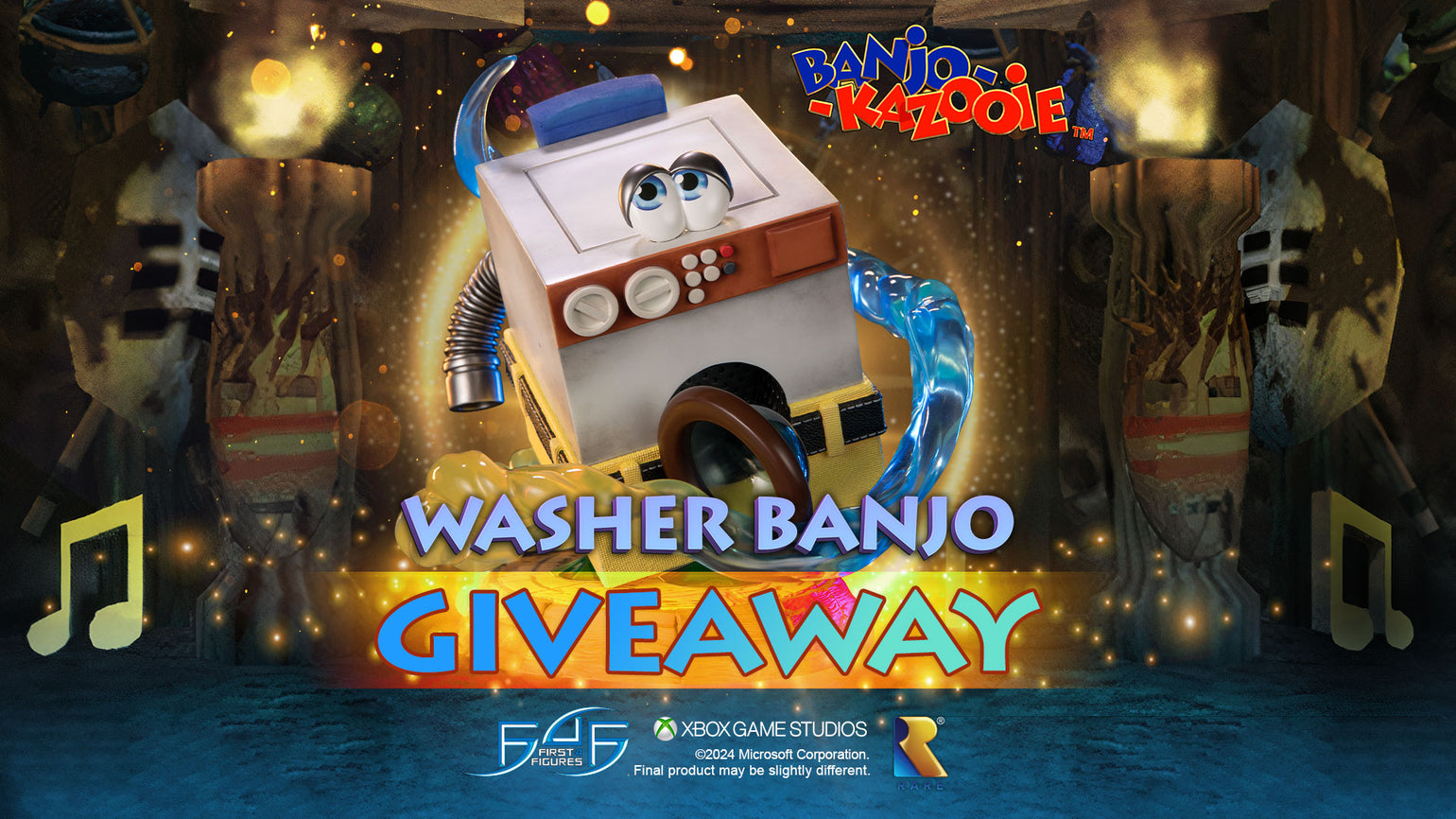 Banjo-Kazooie™ - Washer Banjo Statue Giveaway – First 4 Figures