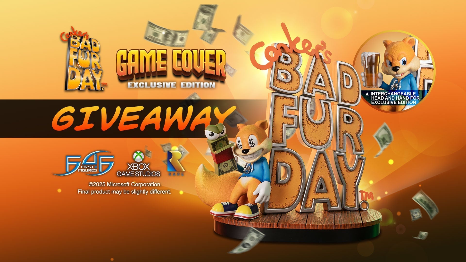 Conker's Bad Fur Day - Game Cover Giveaway – First 4 Figures