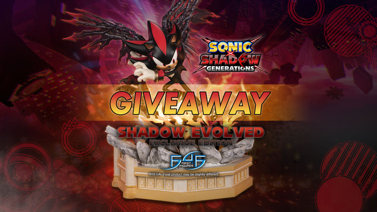 Sonic X Shadow Generations - Shadow Evolved Statue Giveaway – First 4 ...