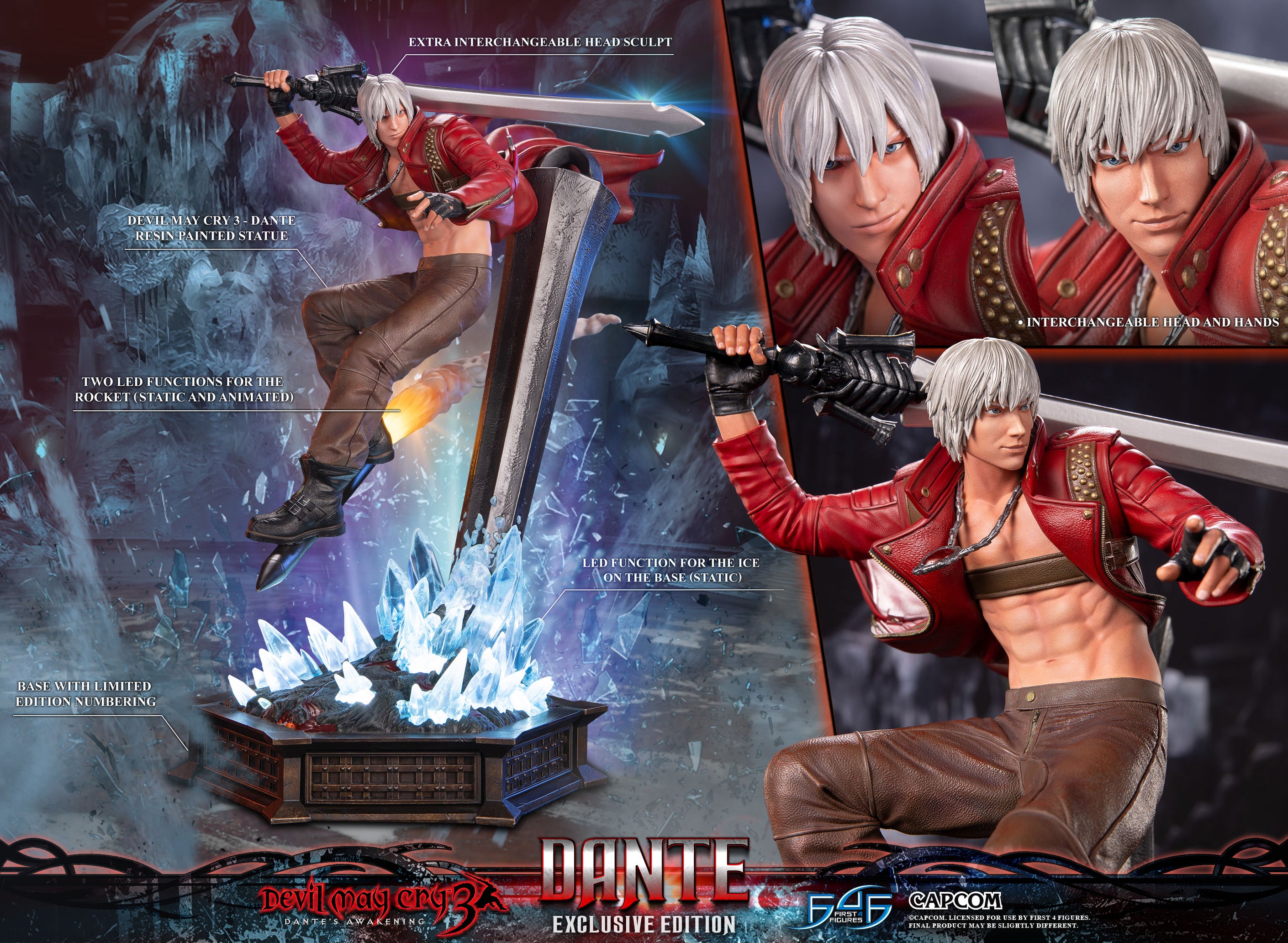 Devil May Cry 3 - Dante (Exclusive Edition) – First 4 Figures
