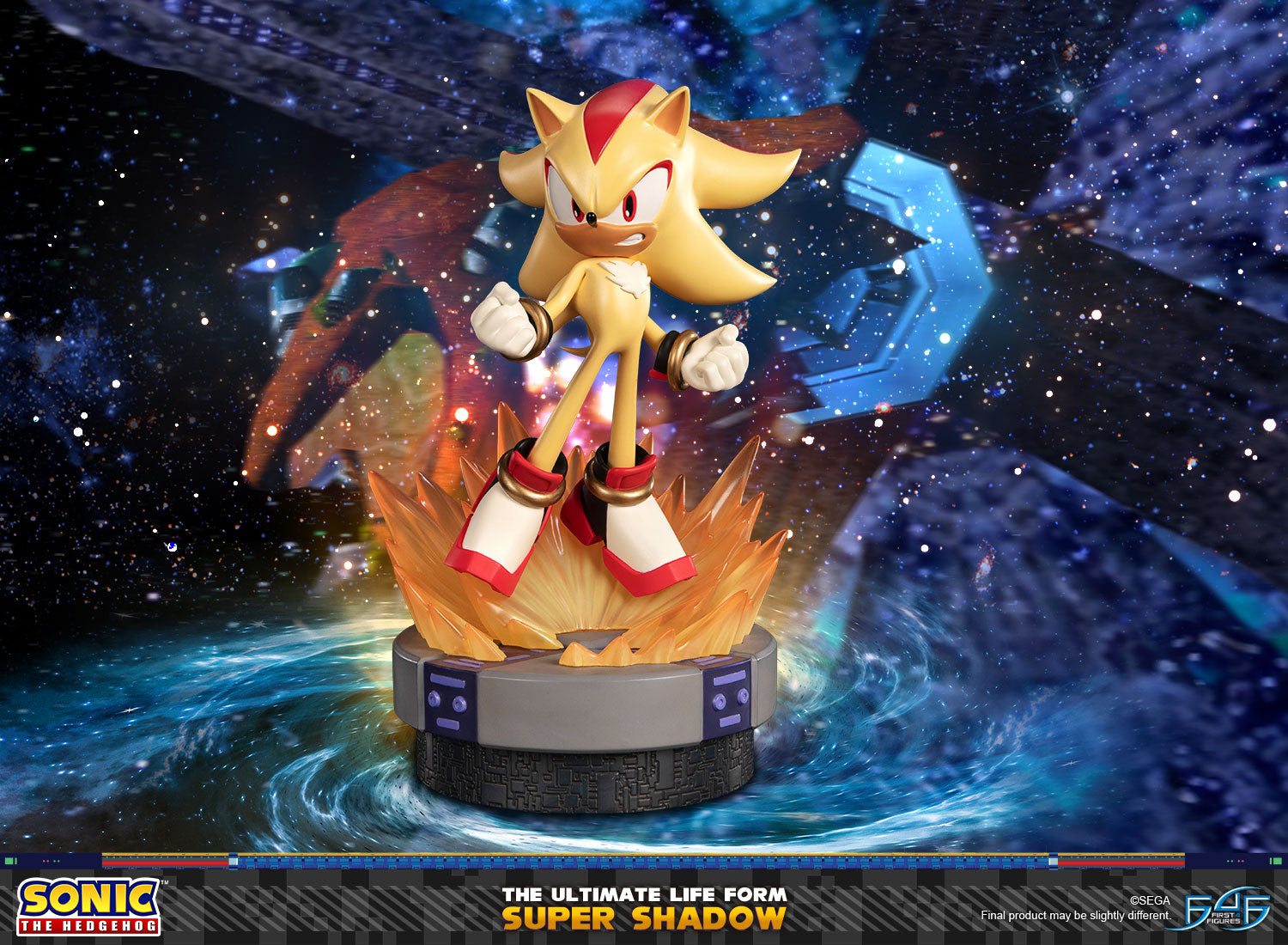 Sonic The Hedgehog - The Ultimate Life Form: Super Shadow – First 4 Figures