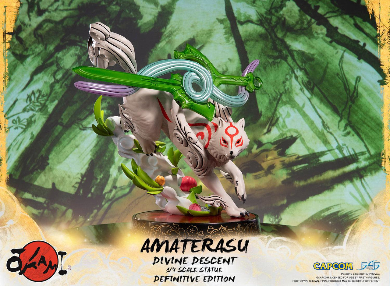Okami - Amaterasu: Divine Descent (Definitive Edition) – First 4 Figures