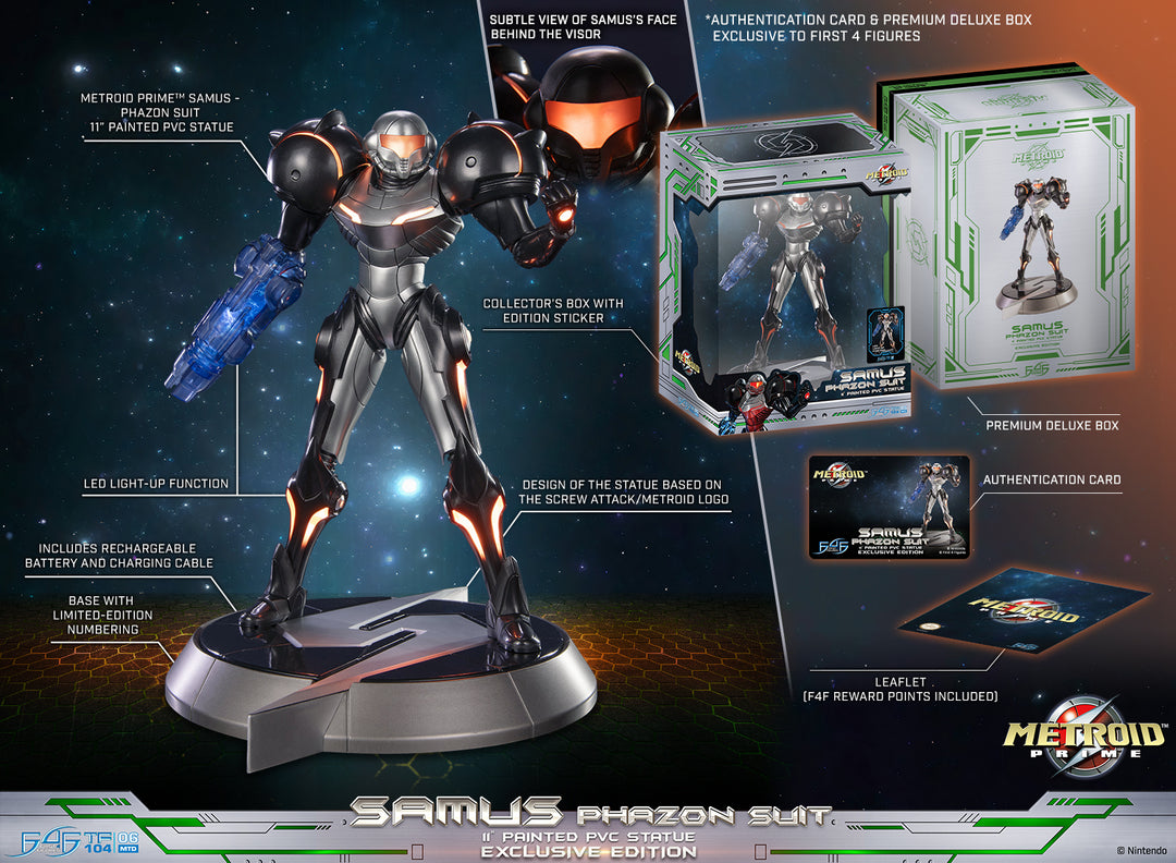 Metroid Prime™ - Samus Phazon Suit PVC (Exclusive Edition) – First 4 ...