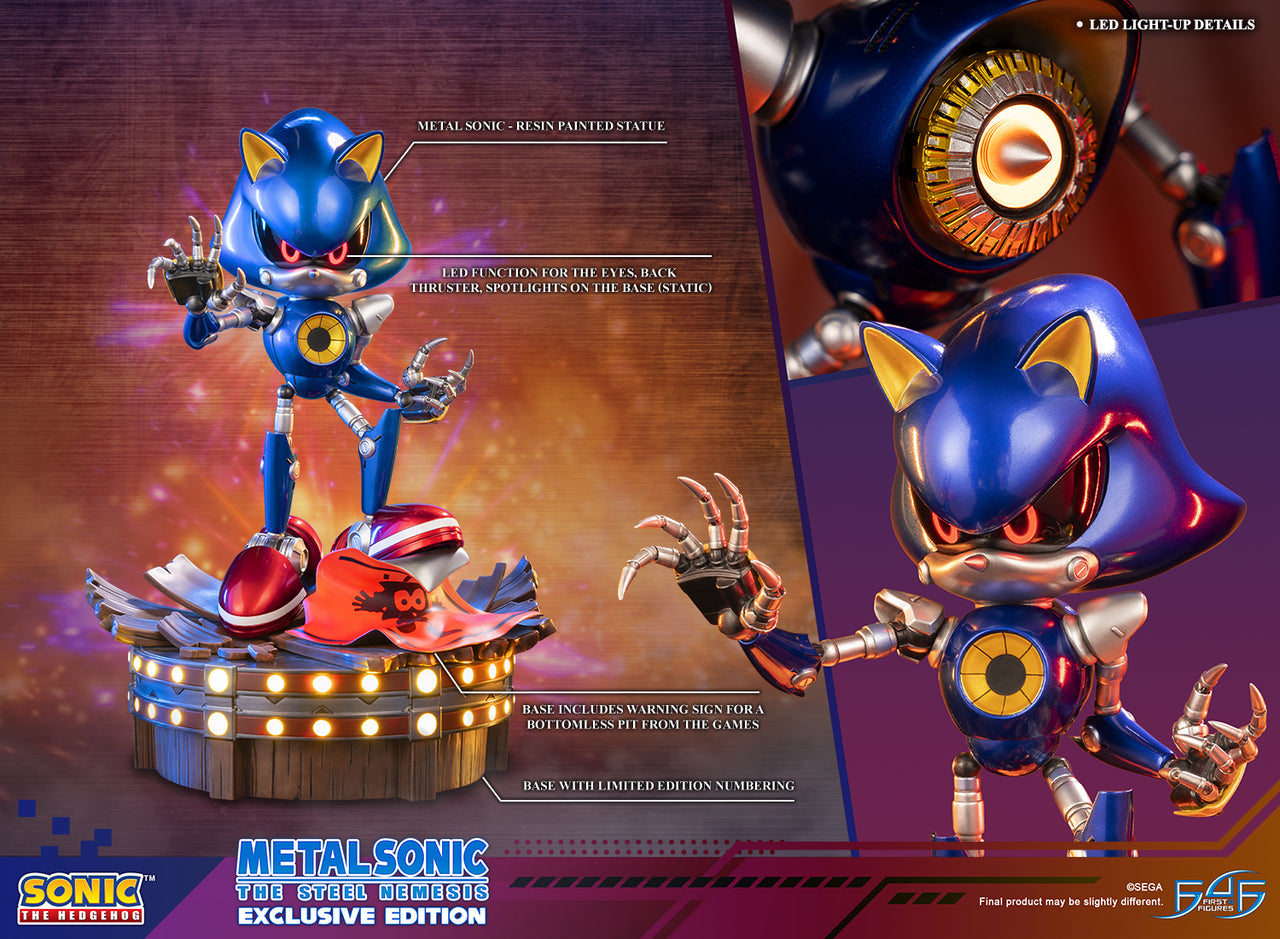Sonic the Hedgehog - Metal Sonic The Steel Nemesis (Exclusive Edition ...
