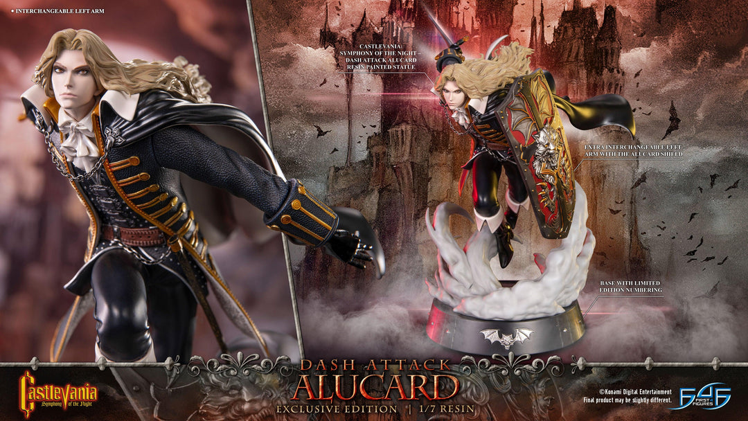 Castlevania: Symphony of the Night - Dash Attack Alucard (Exclusive ...