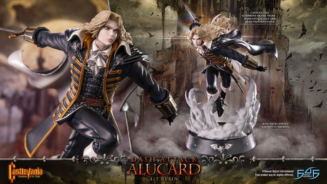 Castlevania: Symphony of the Night - Dash Attack Alucard – First 4 Figures