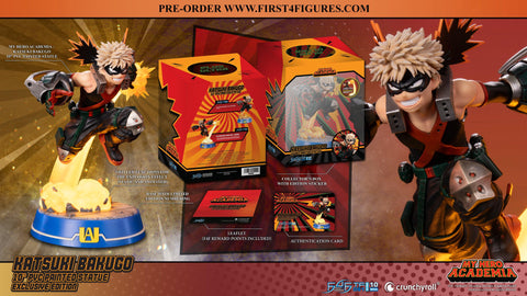 My Hero Academia - Katsuki Bakugo PVC (Exclusive Edition) – First 4 Figures