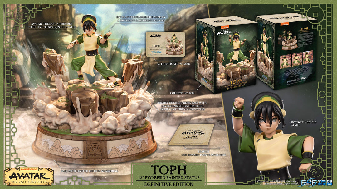 Avatar: The Last Airbender - Toph (Definitive Edition) – First 4 Figures