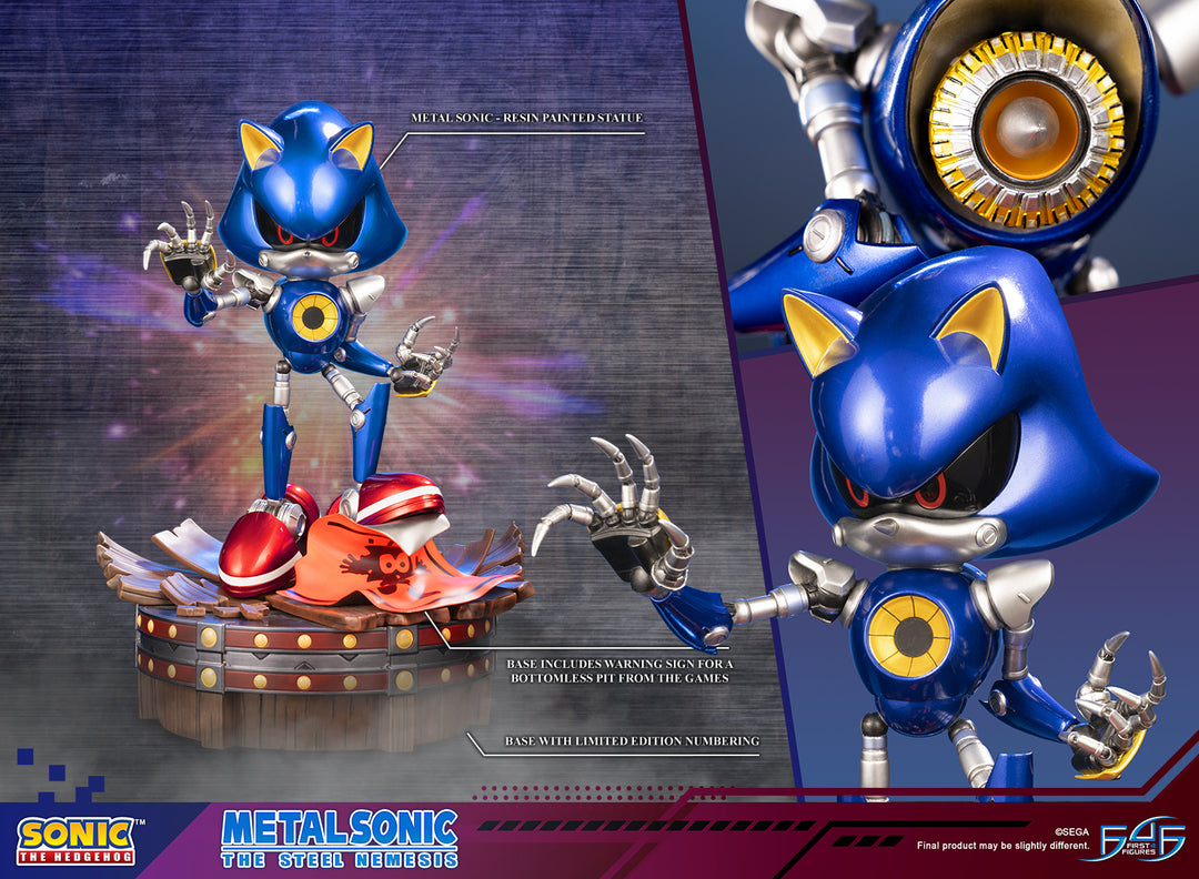 Sonic the Hedgehog - Metal Sonic The Steel Nemesis – First 4 Figures