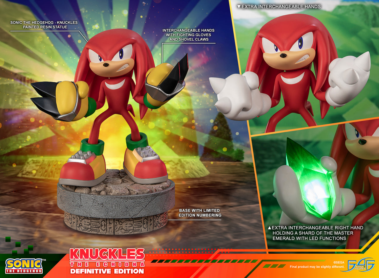 Sonic the Hedgehog - Modern Knuckles - Definitive Edition – First 4 Figures