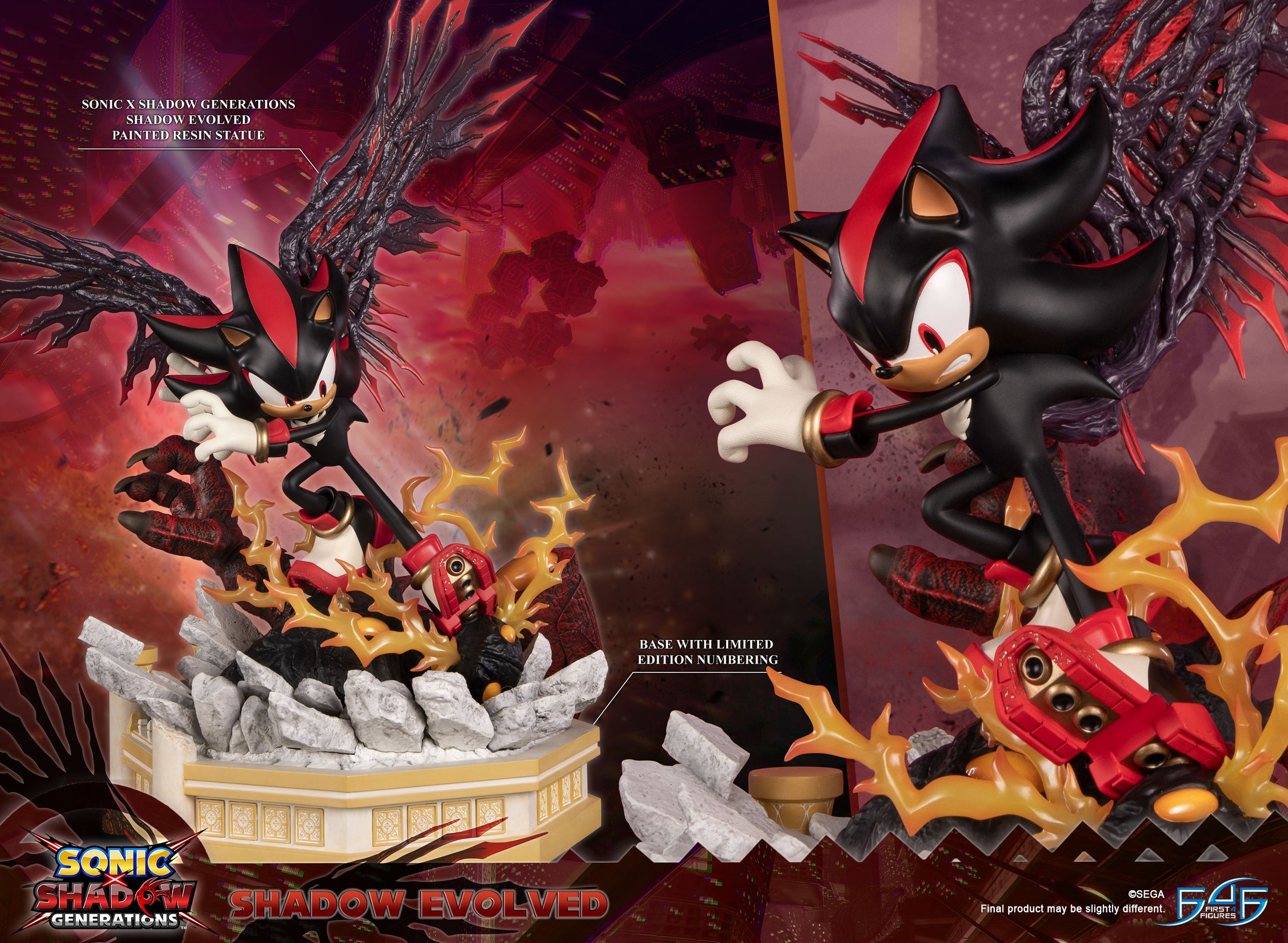 Sonic X Shadow Generations - Shadow Evolved – First 4 Figures
