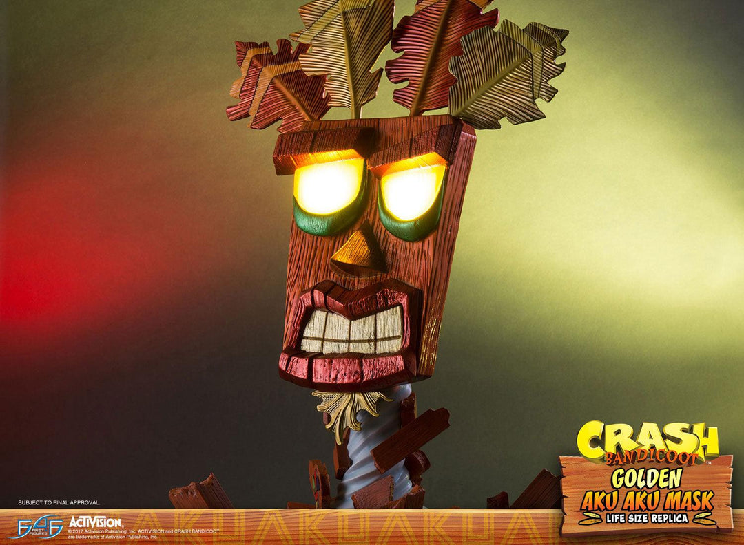 Golden Aku Aku Mask – First 4 Figures