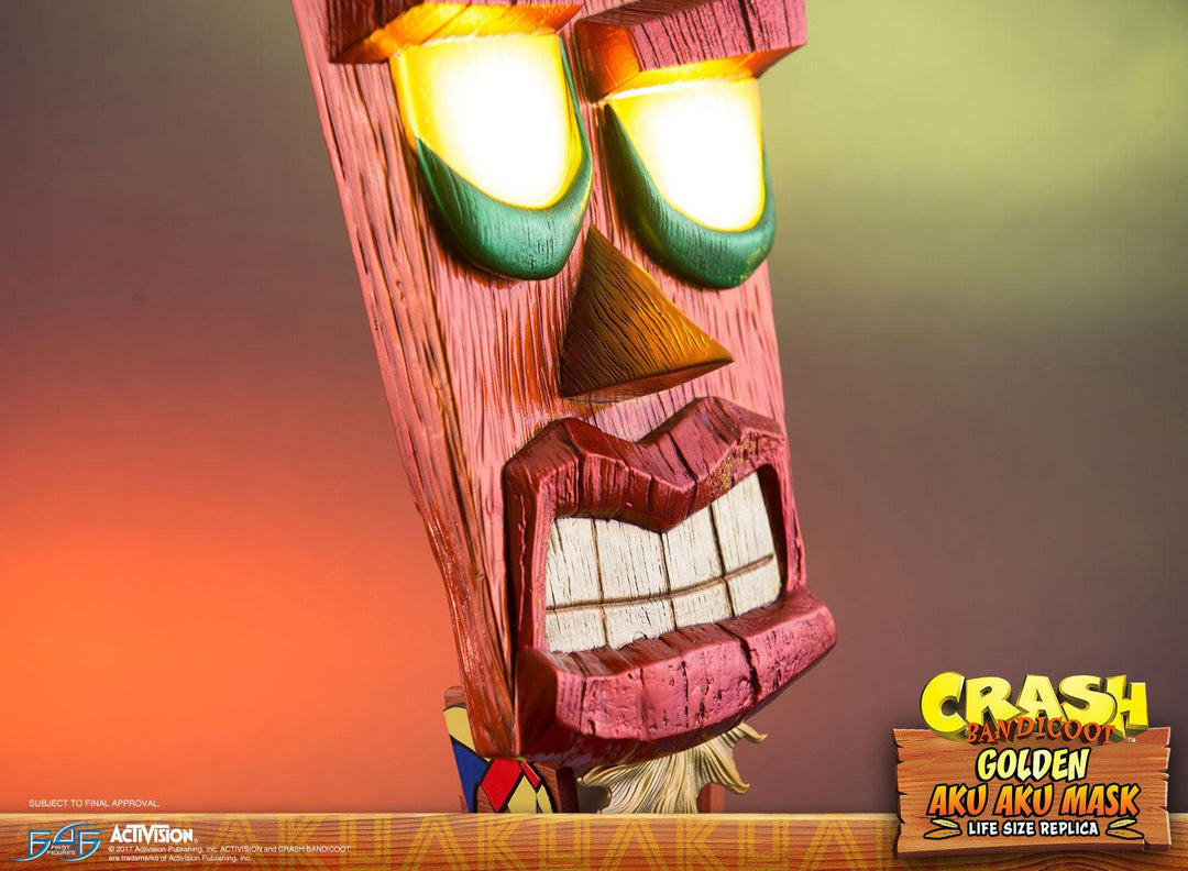 Golden Aku Aku Mask – First 4 Figures
