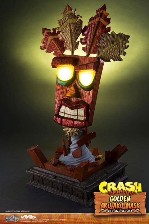 Golden Aku Aku Mask – First 4 Figures