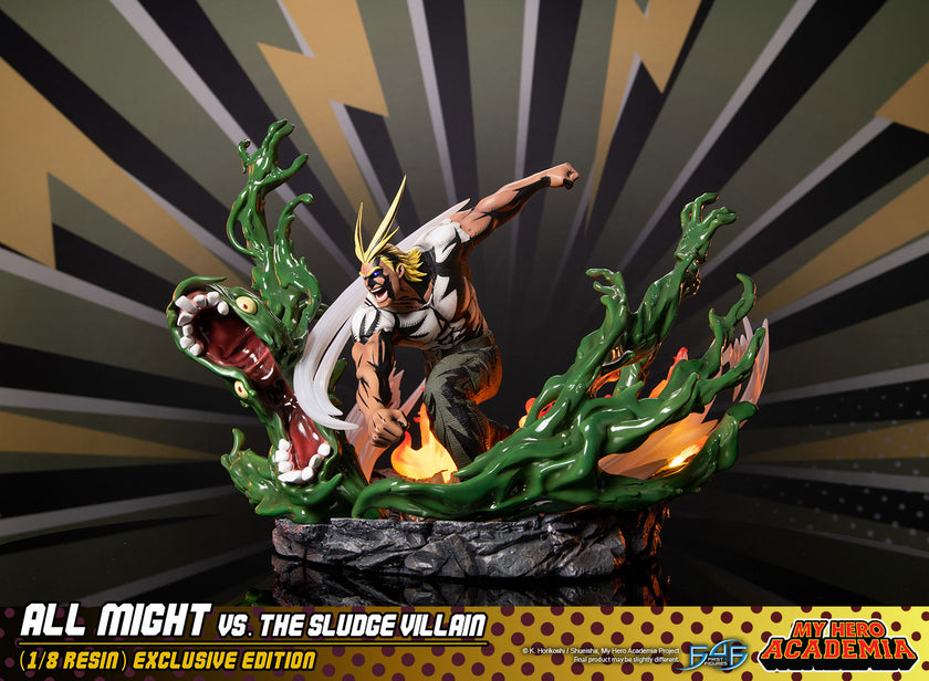 My Hero Academia - All Might Vs. the Sludge Villain (Exclusive Edition ...