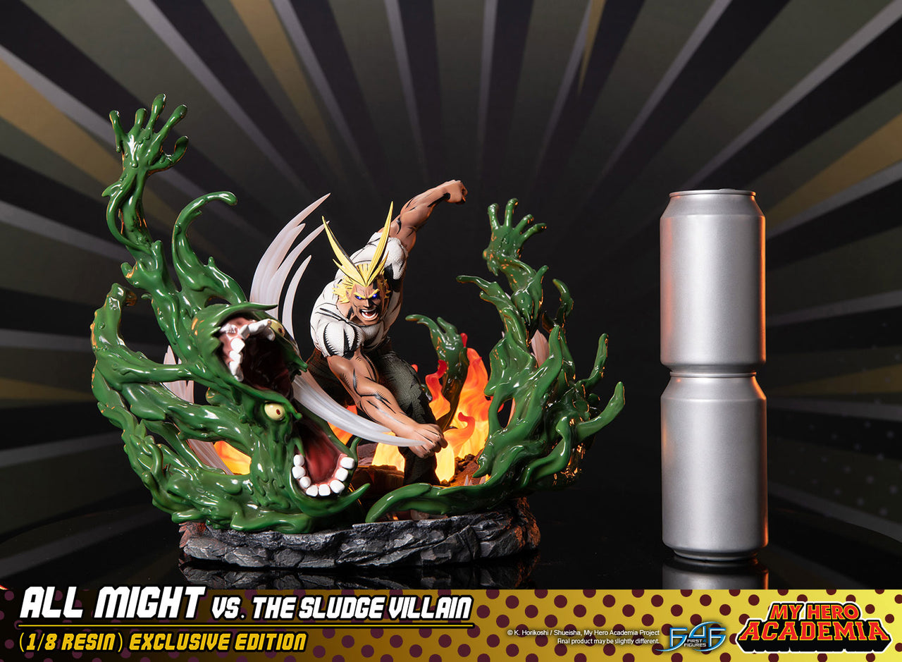 My Hero Academia - All Might Vs. the Sludge Villain (Exclusive Edition ...