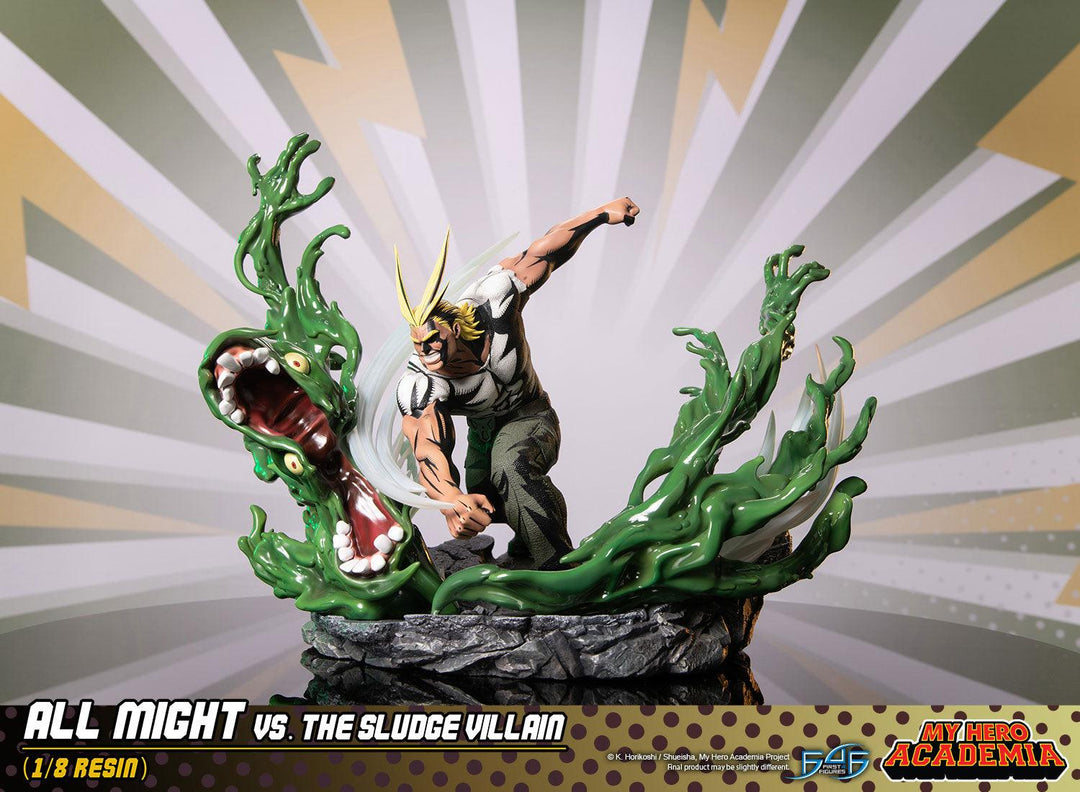 My Hero Academia - All Might Vs. the Sludge Villain – First 4 Figures