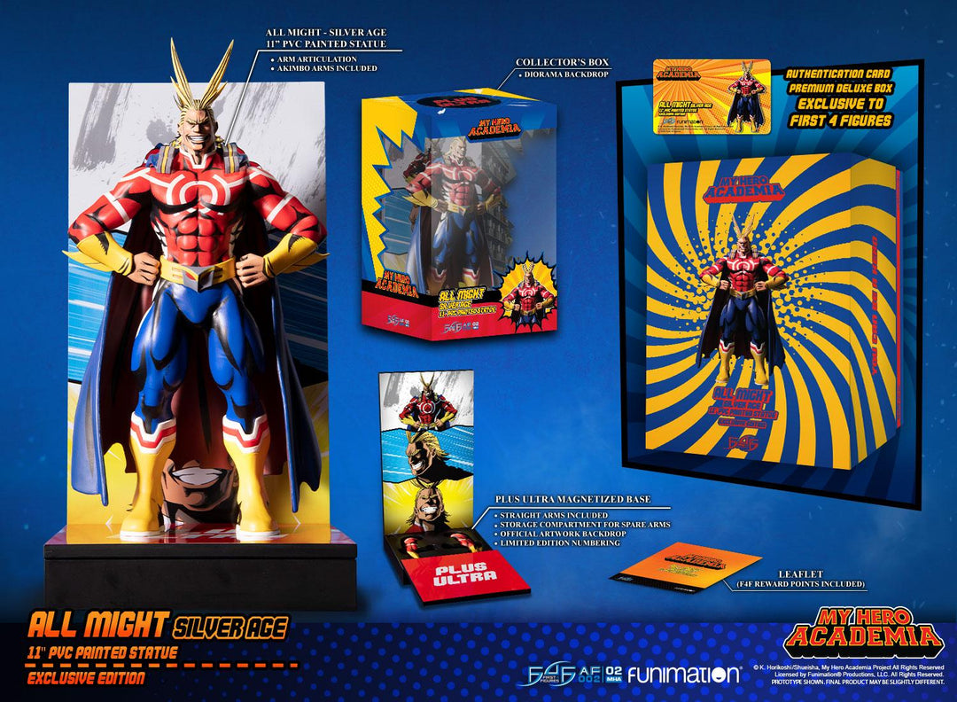 My Hero Academia – All Might: Silver Age (Exclusive Edition) – First 4 ...