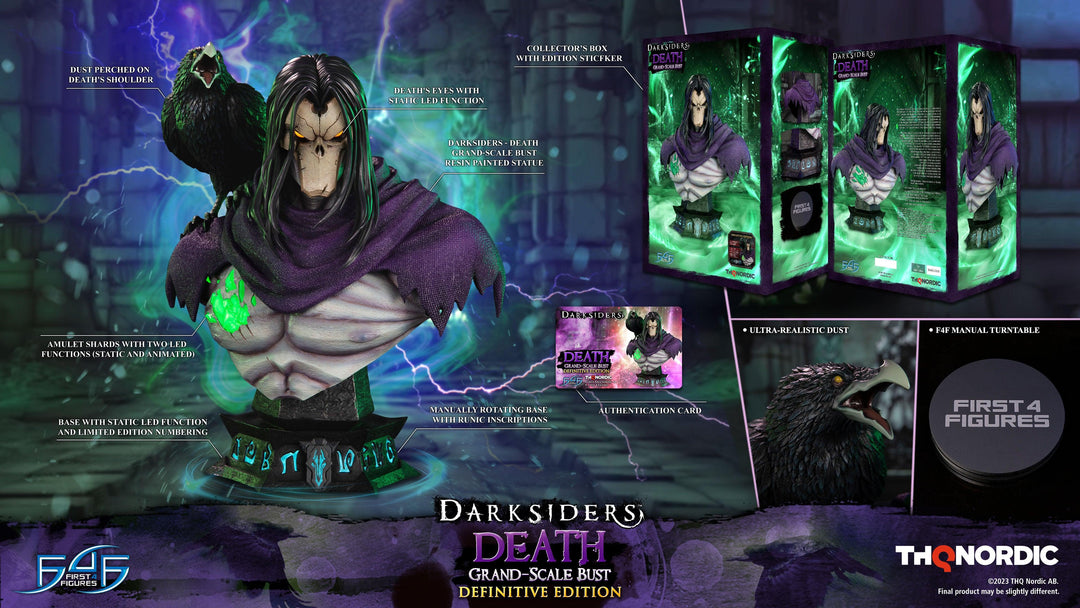 Darksiders - Death Grand Scale Bust (Definitive Edition) – First 4 Figures