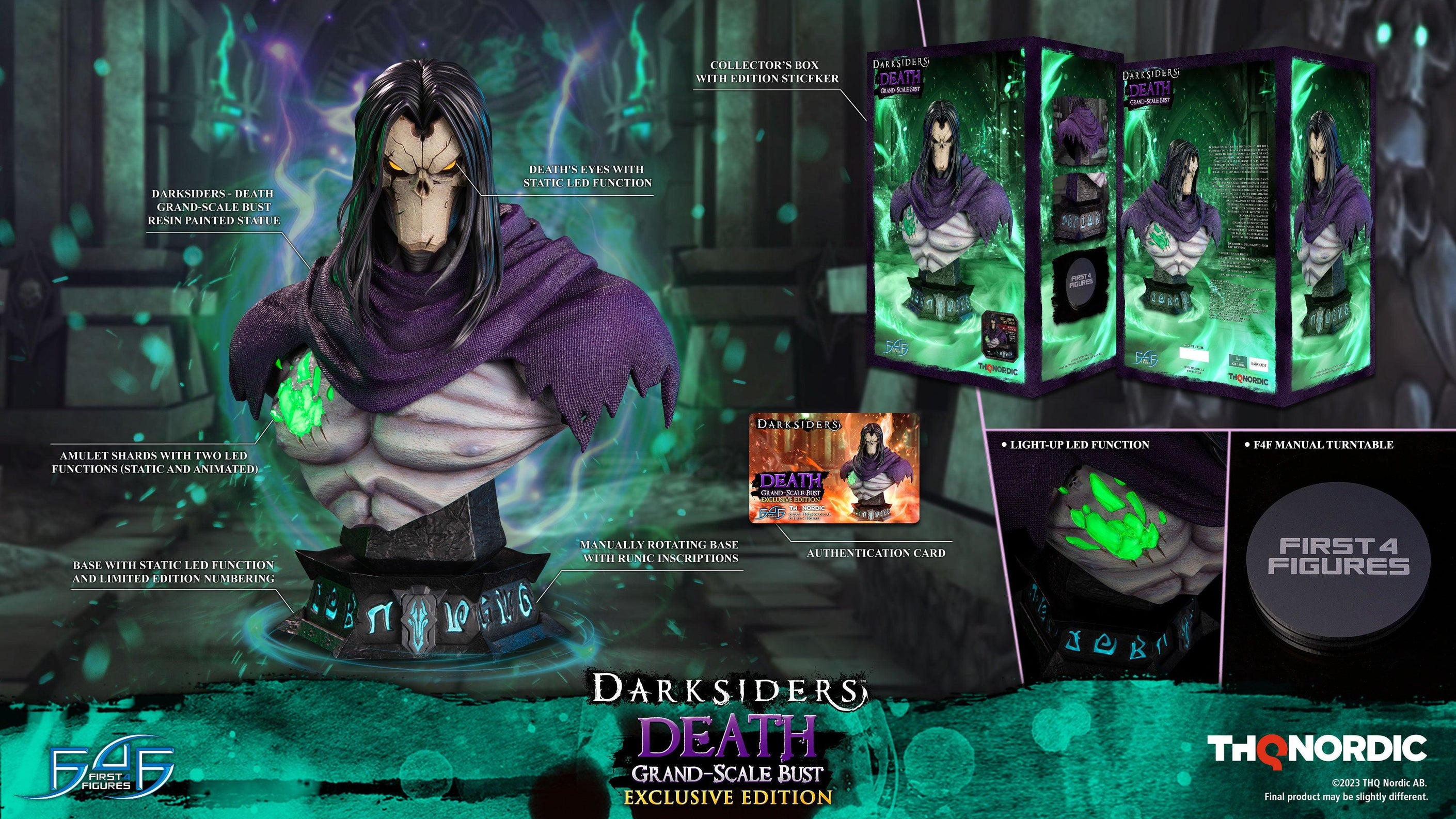 Darksiders - Death Grand Scale Bust (Exclusive Edition) – First 4 Figures