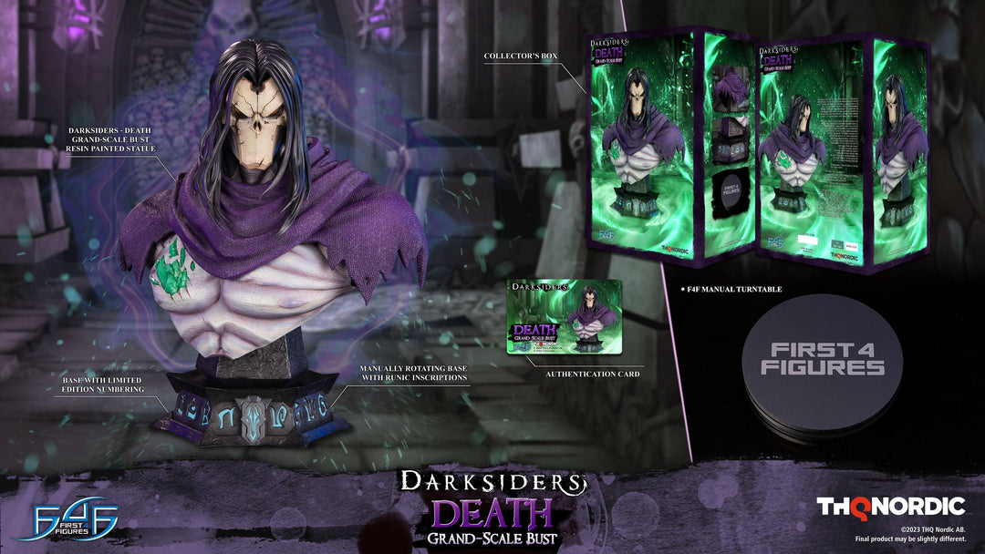 Darksiders - Death Grand Scale Bust – First 4 Figures