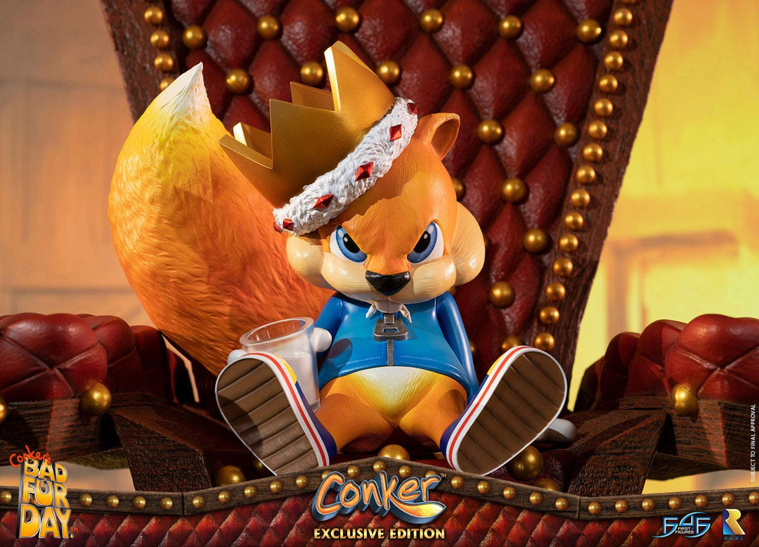 Conker: Conker's Bad Fur Day – Conker Exclusive Edition – First 4 Figures