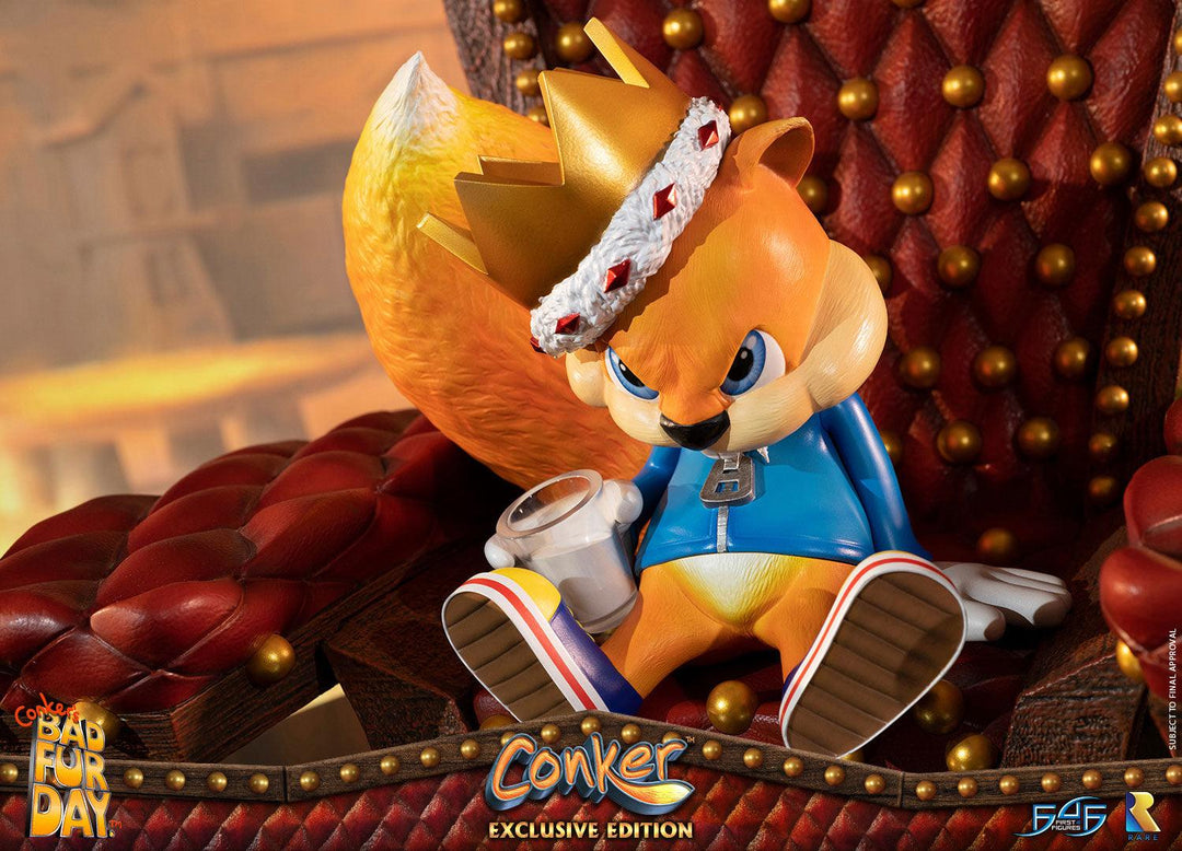 Conker: Conker's Bad Fur Day – Conker Exclusive Edition – First 4 Figures