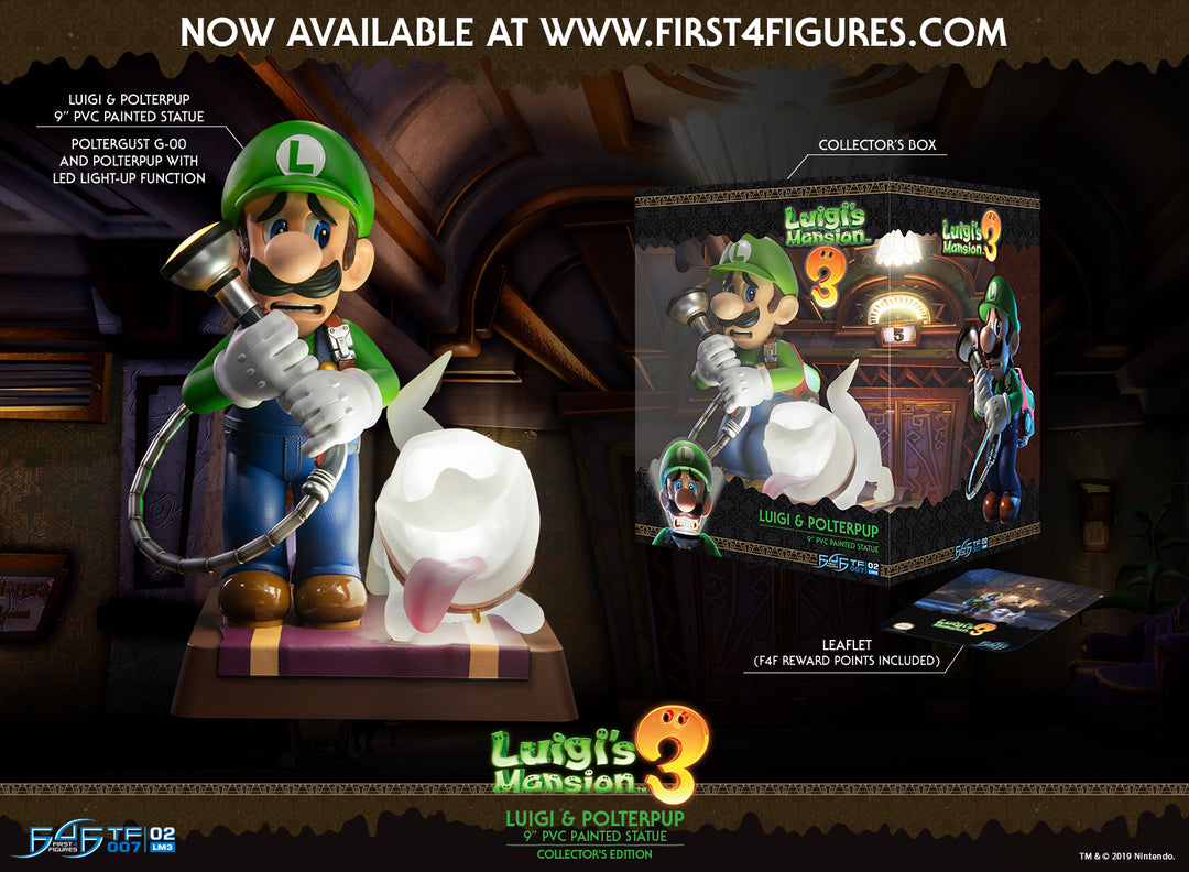Luigi's Mansion 3 – Luigi and Polterpup Collector's Edition – First 4 ...