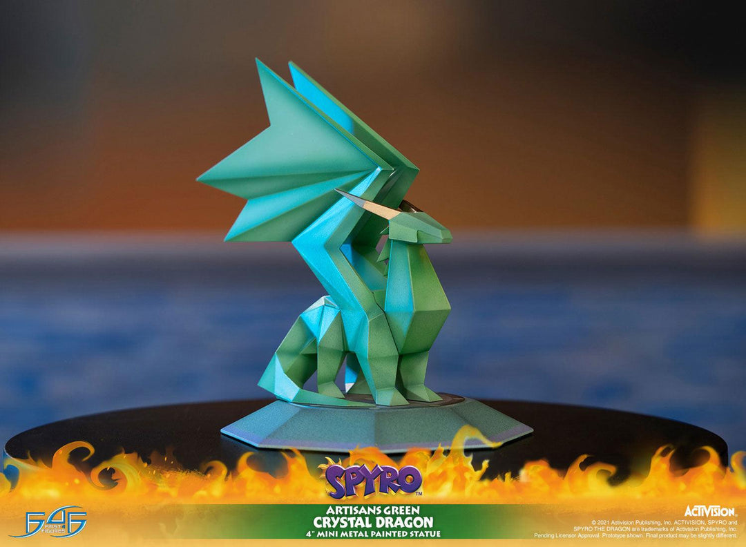Spyro™ the Dragon - Artisans Green Crystal Dragon – First 4 Figures