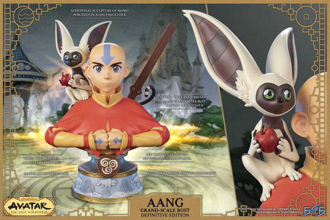 Aang - Grand Scale Bust - Definitive Edition – First 4 Figures
