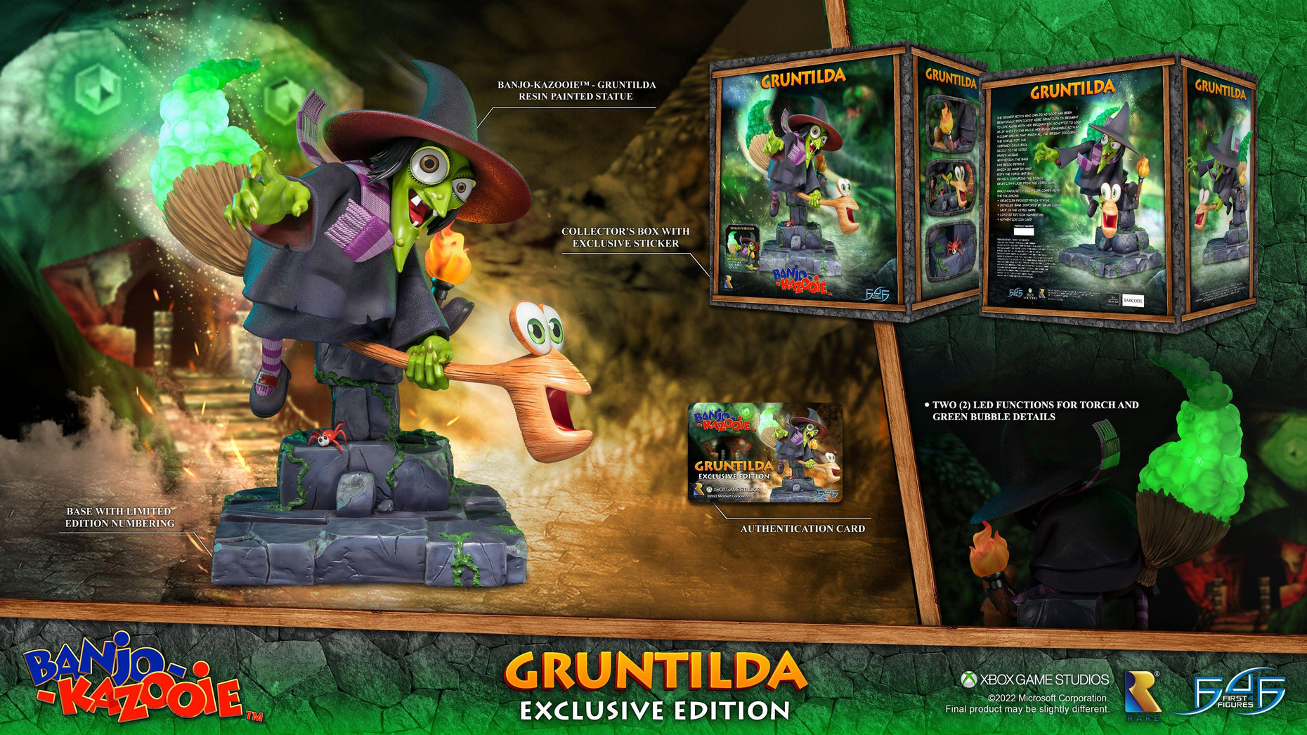 Banjo-Kazooie™ - Gruntilda (Exclusive Edition) – First 4 Figures