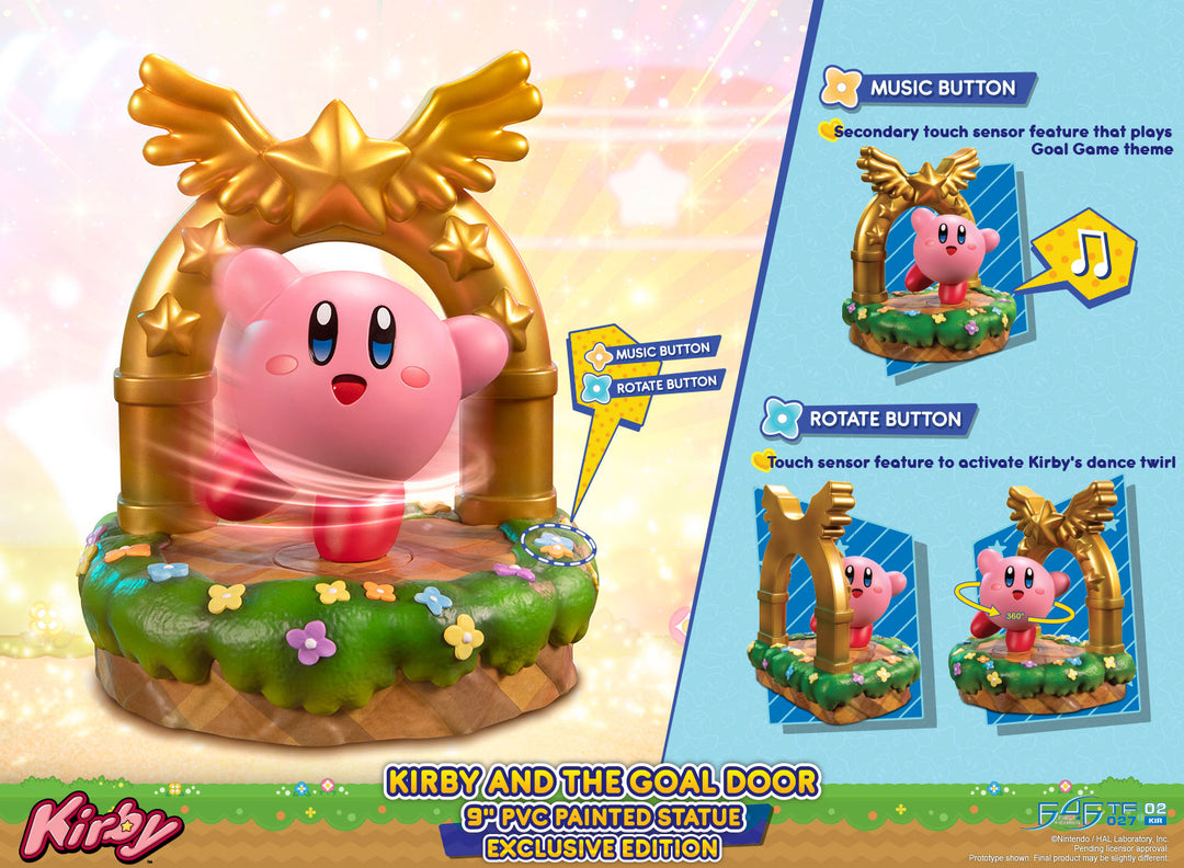 Kirby™ – Kirby and the Goal Door PVC Statue (Exclusive Edition) – First ...