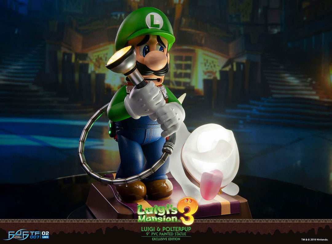 Luigi's Mansion 3 – Luigi and Polterpup Exclusive Edition – First 4 Figures