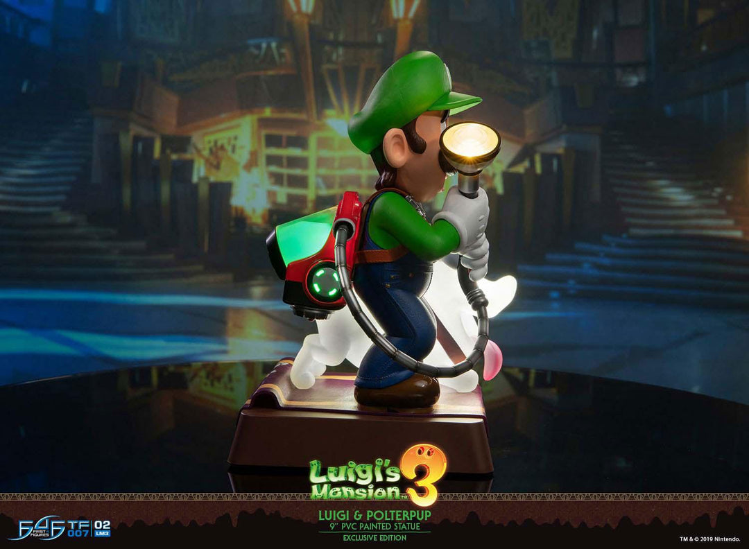Luigi's Mansion 3 – Luigi and Polterpup Exclusive Edition – First 4 Figures