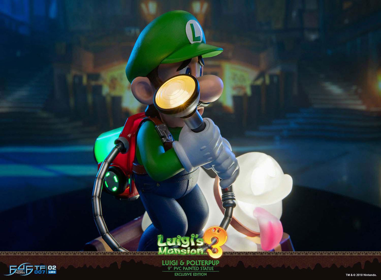 Luigi's Mansion 3 – Luigi and Polterpup Exclusive Edition – First 4 Figures