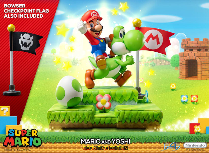 Super Mario – Mario and Yoshi Definitive Edition – First 4 Figures