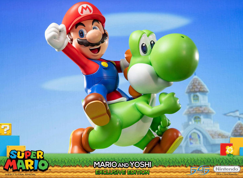 Super Mario – Mario and Yoshi Exclusive Edition – First 4 Figures