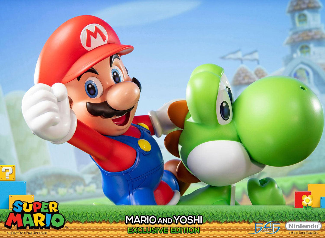 Super Mario – Mario and Yoshi Exclusive Edition – First 4 Figures