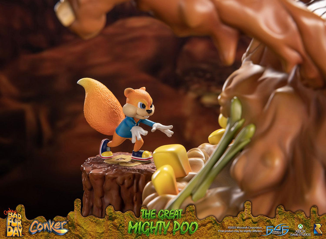 Conker S Bad Fur Day The Great Mighty Poo First 4 Figures