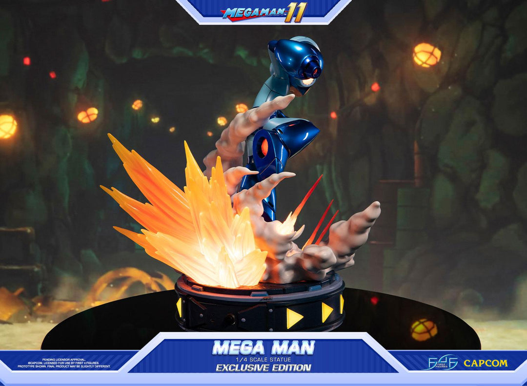 Mega Man 11 - Mega Man (Exclusive Edition) – First 4 Figures