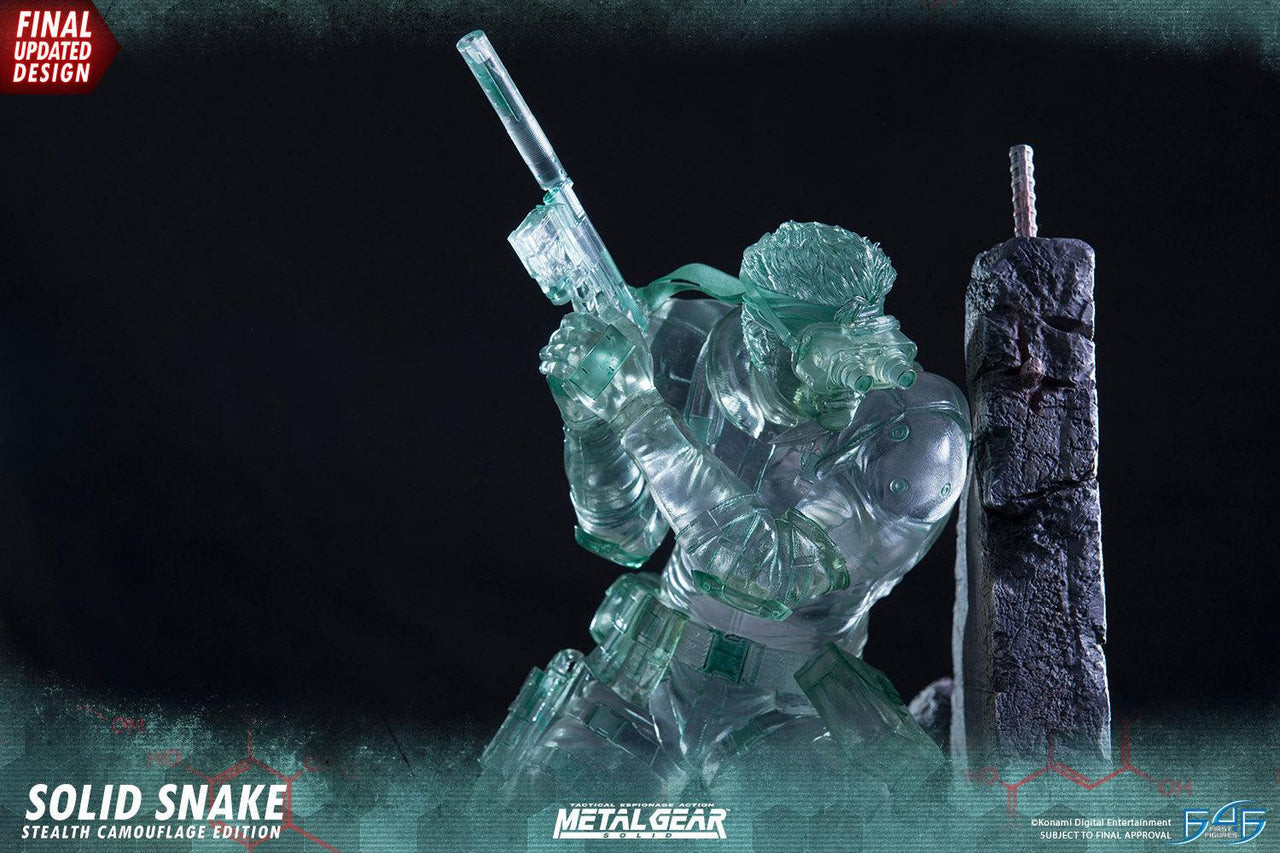 Solid Snake Stealth Camouflage Edition – First 4 Figures