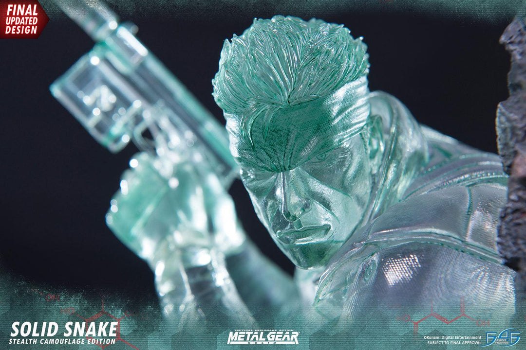 Solid Snake Stealth Camouflage Edition – First 4 Figures