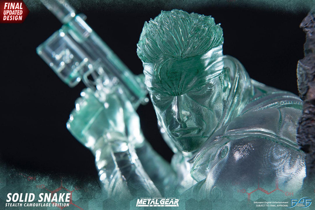 Solid Snake Stealth Camouflage Edition – First 4 Figures