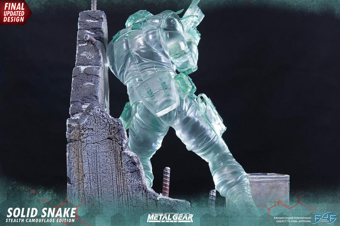 Solid Snake Stealth Camouflage Edition – First 4 Figures