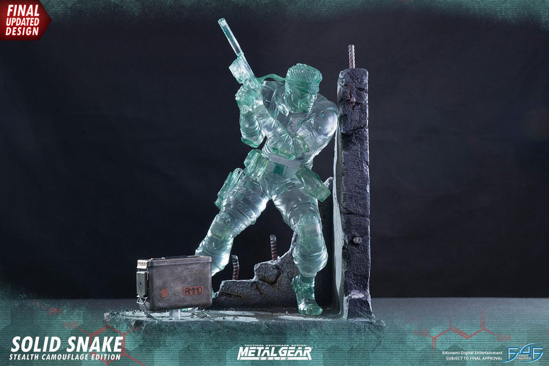 Solid Snake Stealth Camouflage Edition – First 4 Figures
