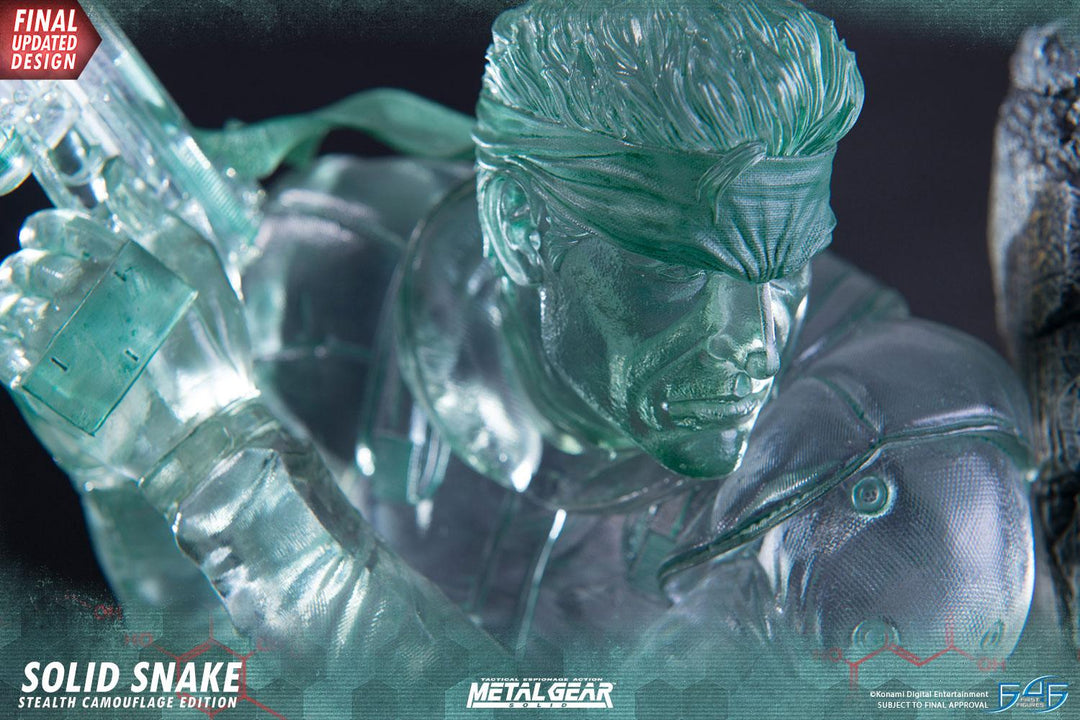 Solid Snake Stealth Camouflage Edition – First 4 Figures