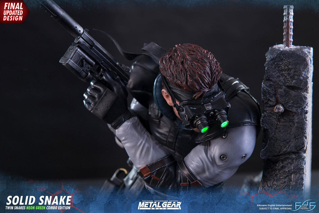 Solid Snake Twin Snakes Neon Green Combo Edition – First 4 Figures