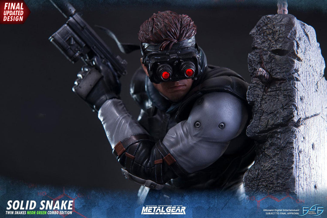 Solid Snake Twin Snakes Neon Green Combo Edition – First 4 Figures